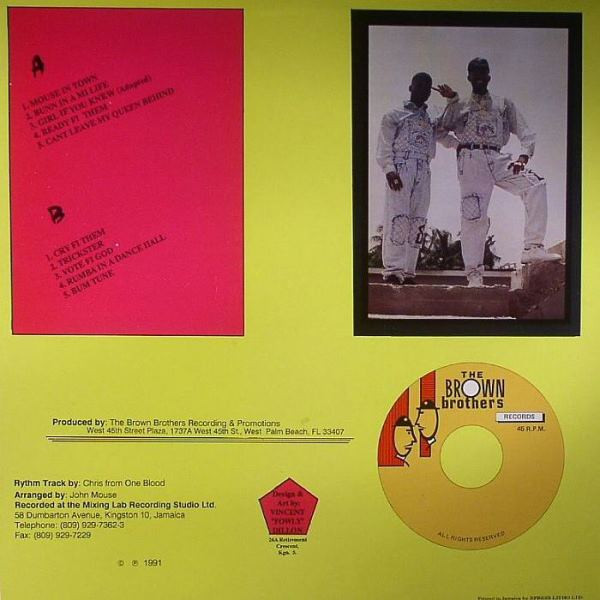 Who Is John Mouse - John Mouse (LP) - VP Reggae