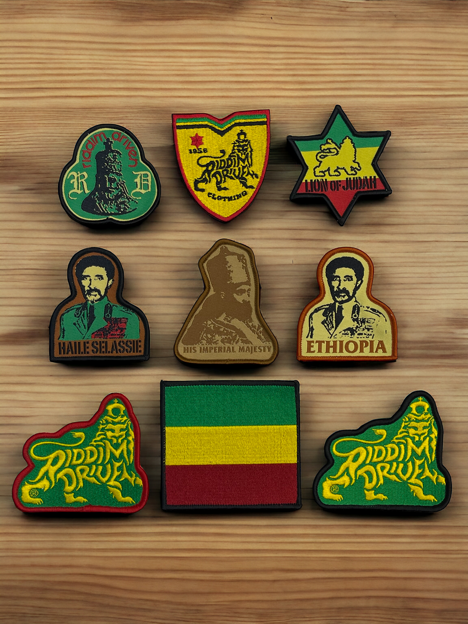 Rasta Rectangular Patch - VP Reggae