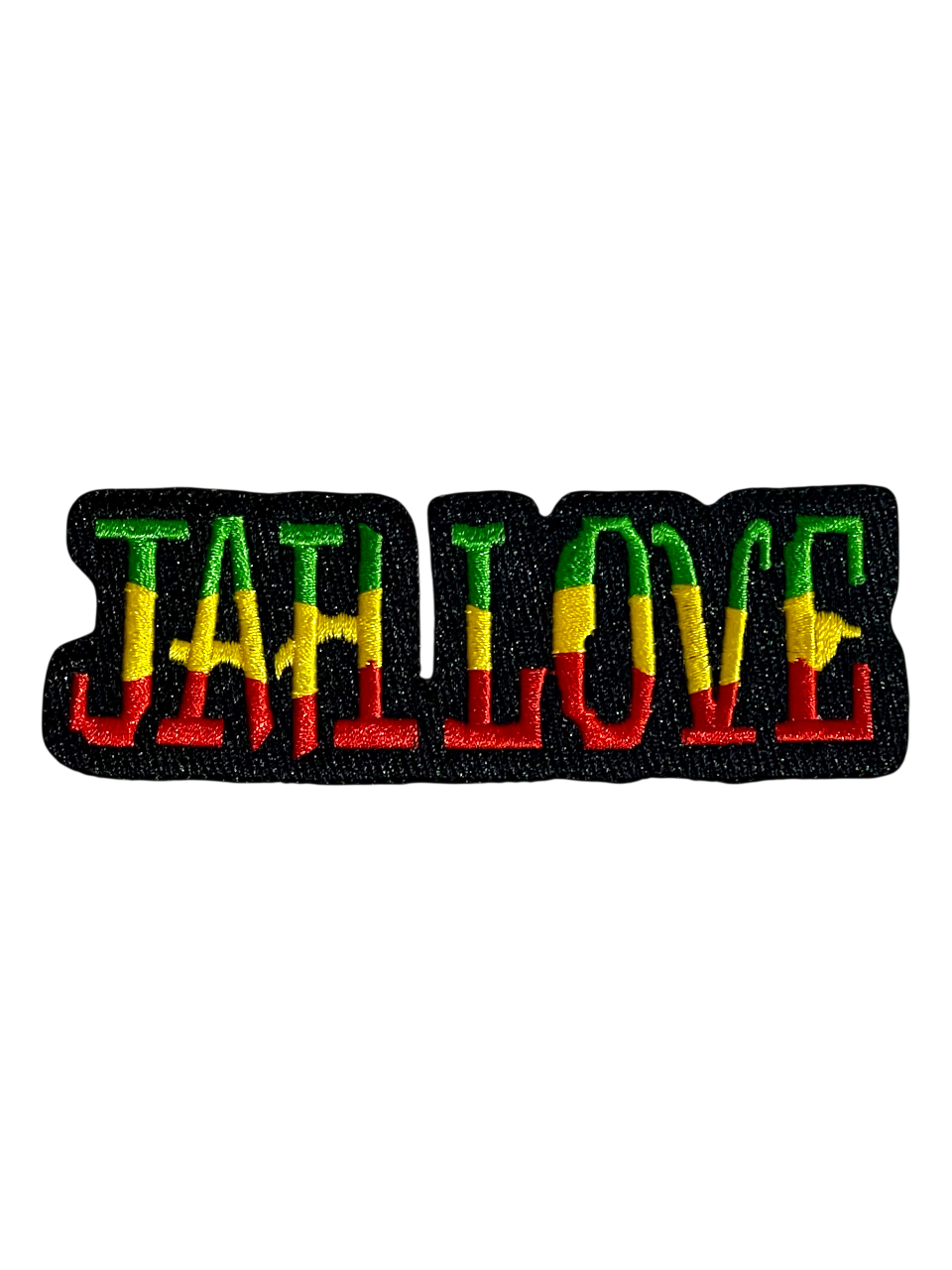 Jah Love Calligraph Patch - VP Reggae