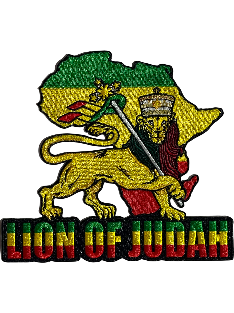 Africa Lion Of Judah - Large Patch - VP Reggae
