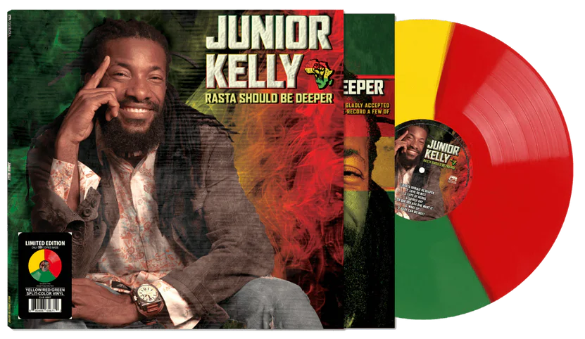 Rasta Should Be Deeper (Split Color Vinyl) - Junior Kelly (LP) - VP Reggae