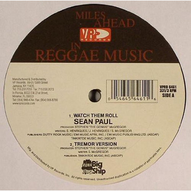 Sean Paul | VP Reggae