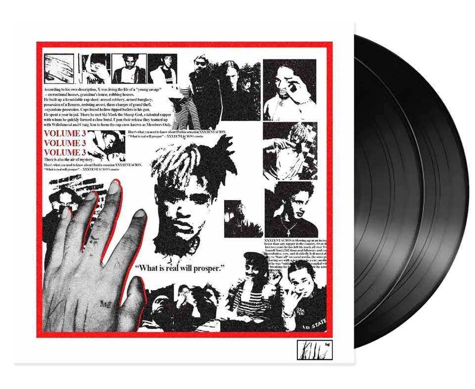 Xxxtentacion Presents Members Only Vol 3 Xxxtentacion 2lp Vp Reggae