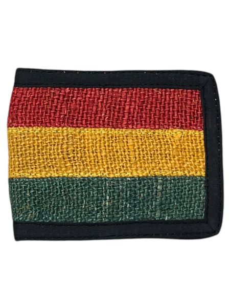 Bi Fold Hemp Rasta Wallet - VP Reggae