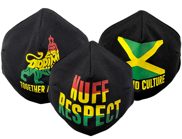 Riddim Driven - Face Masks (3 Pack) - VP Reggae