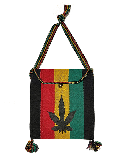 Rasta Leaf Messenger Bag - VP Reggae