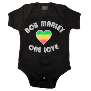 One Love Heart Onesie - VP Reggae