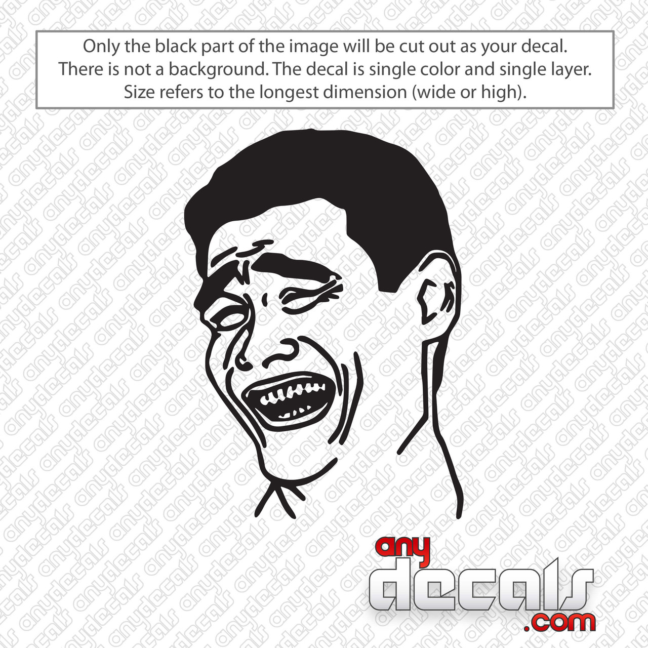 Send Memes Decal Sticker - AnyDecals.com