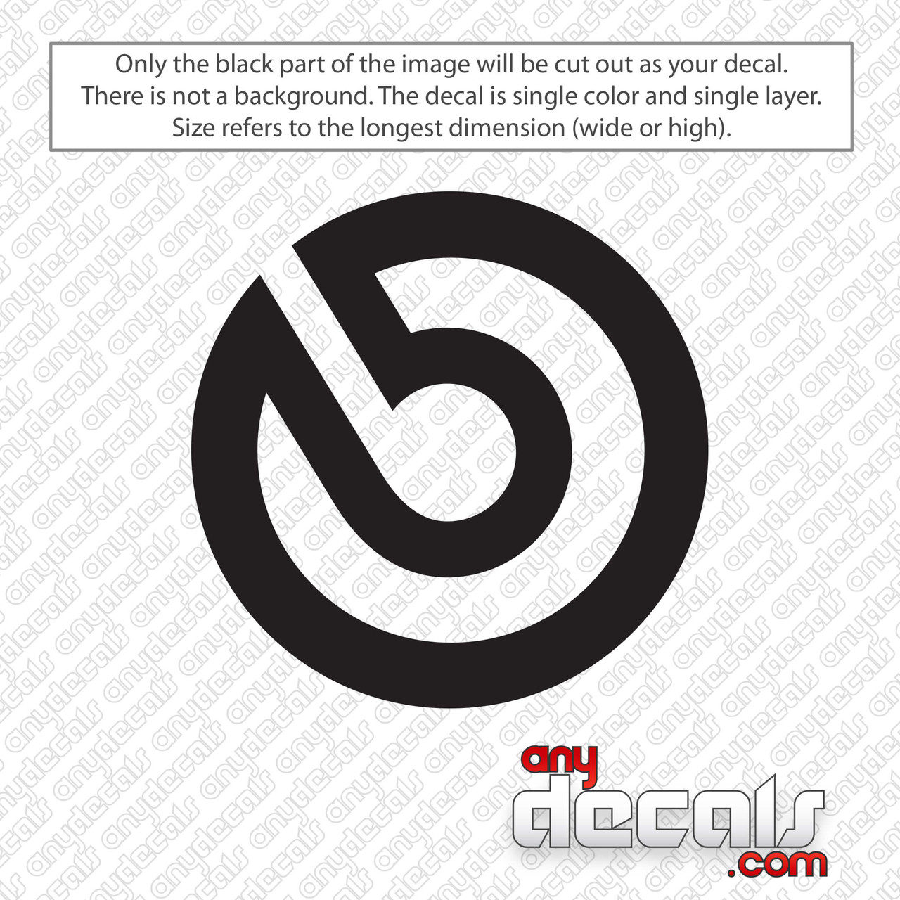 Scott Logo Long Decal Sticker - AnyDecals.com