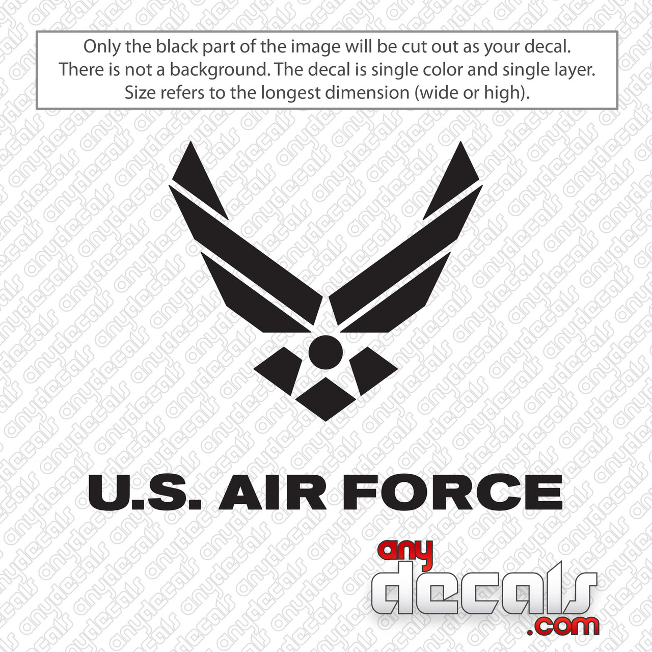 U.S. Army Logo Decal Sticker - AnyDecals.com