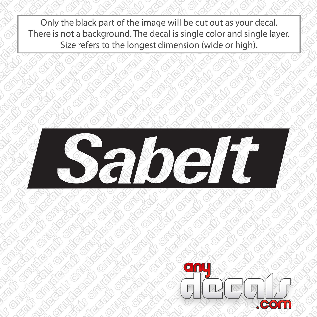 Cobb Tuning Logo Decal Sticker - AnyDecals.com