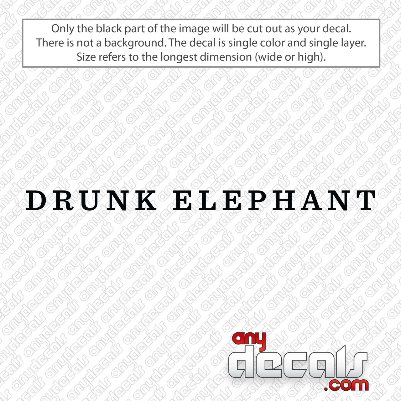 Truly Drunk Decal Sticker - AnyDecals.com