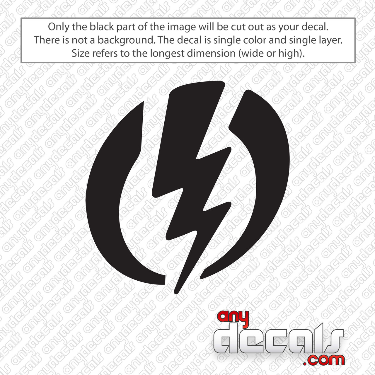 Lincoln Electric Logo Decal Sticker - AnyDecals.com