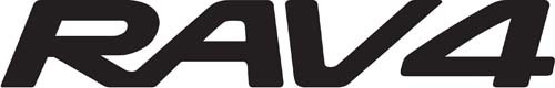 Toyota Car Decals - Car Stickers | Toyota Rav4 Car Decal | AnyDecals.com