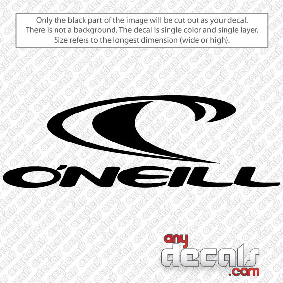 Car Decals - Car Stickers | Reef Surf Logo Car Decal | AnyDecals.com