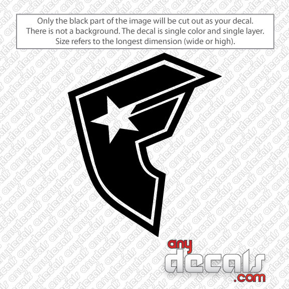 Car Decals - Car Stickers | F-Bomb Car Decal | AnyDecals.com