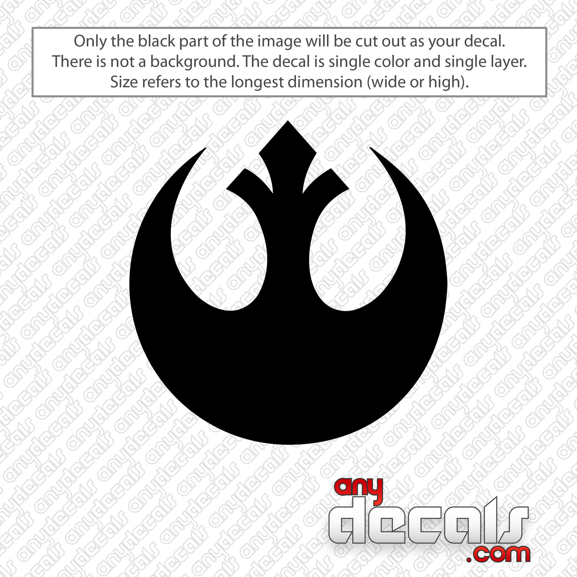 Star Wars Jedi Sith Decal Sticker - AnyDecals.com