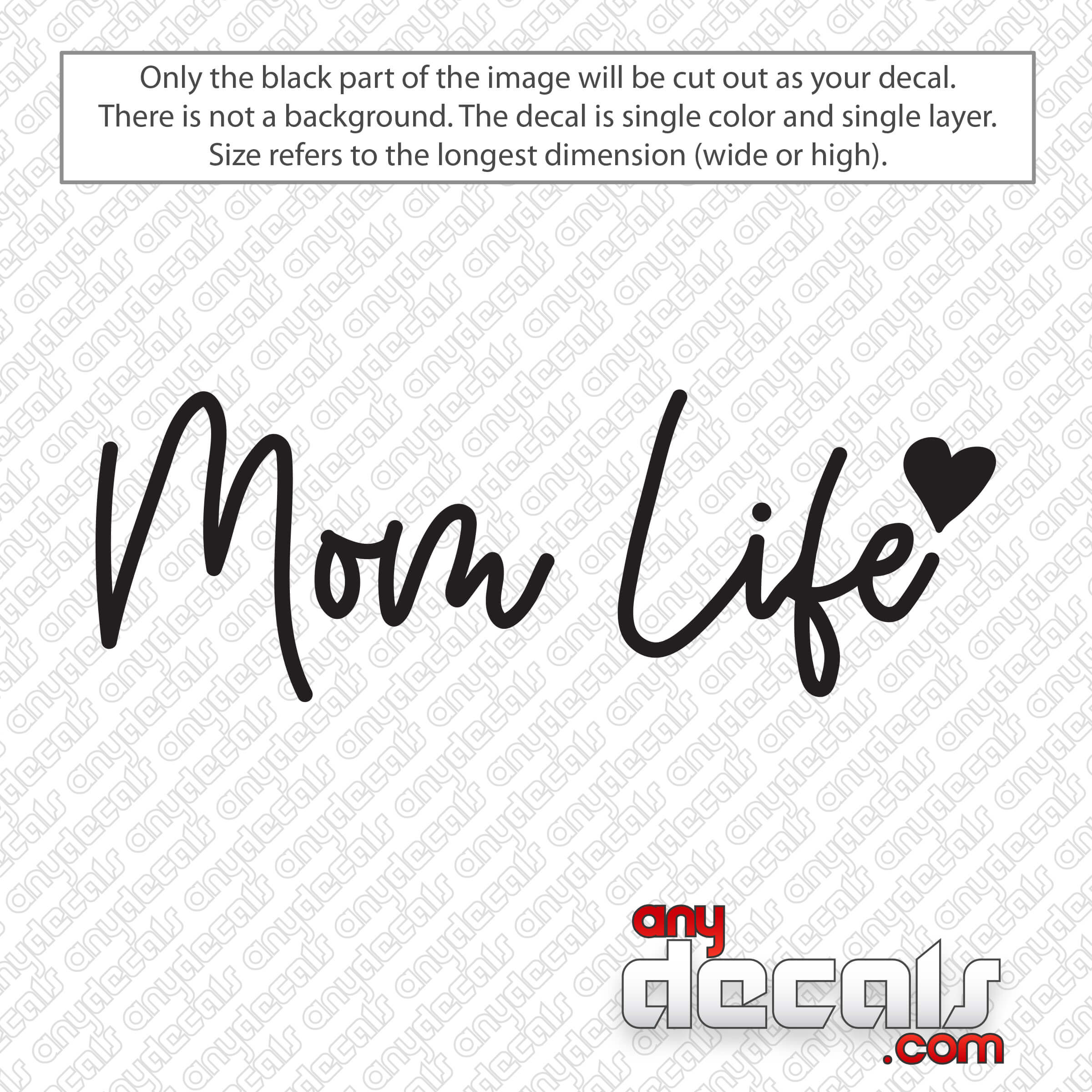 Mama Bear Decal Sticker - AnyDecals.com