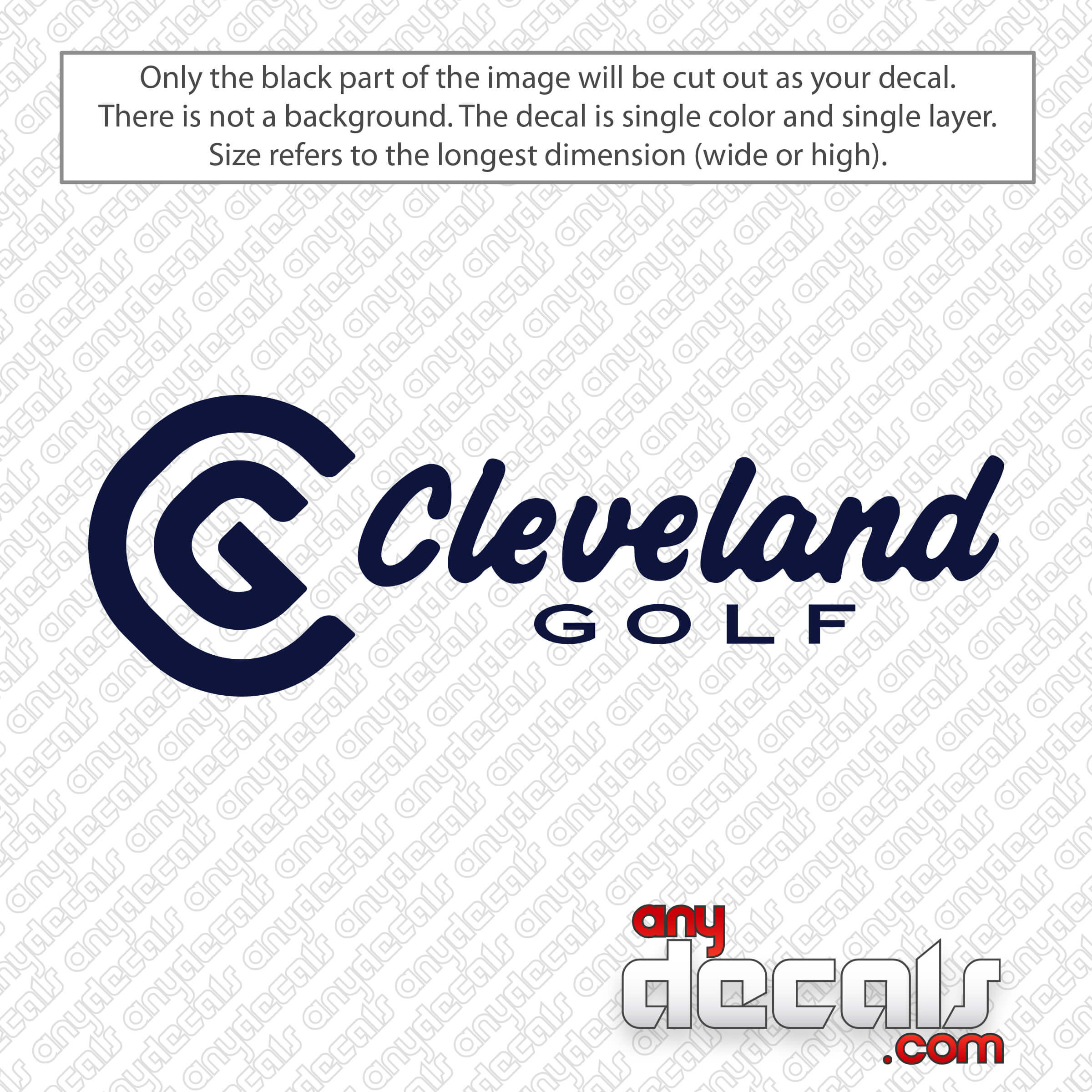 Ping Logo Golf Decal Sticker - AnyDecals.com