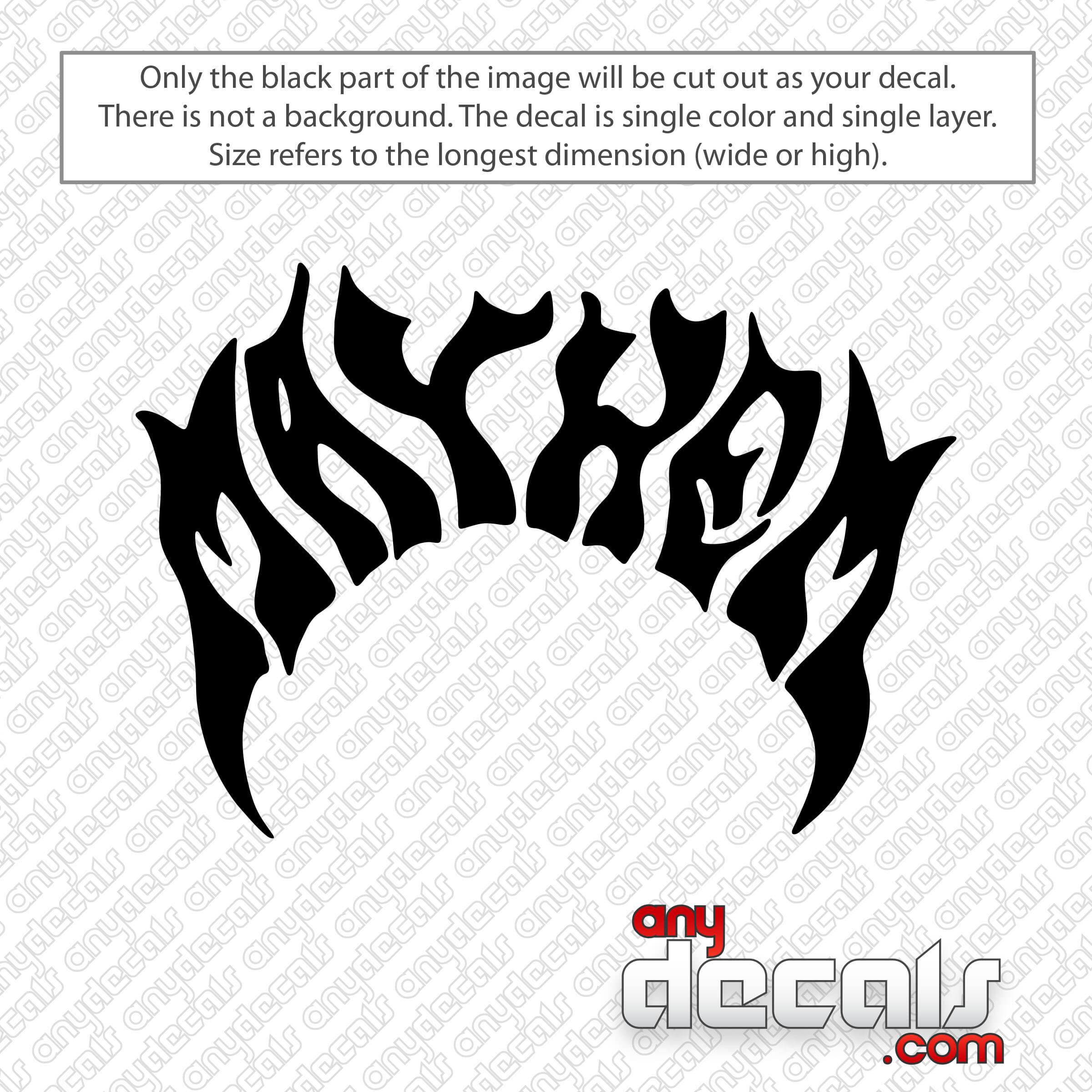 Chilli Surfboards Logo Decal Sticker - AnyDecals.com