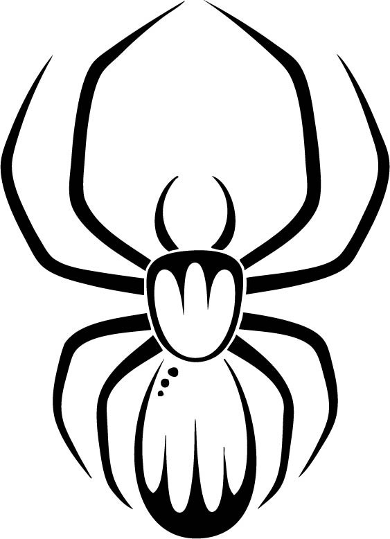 Spiderman Spider Decal Sticker - AnyDecals.com