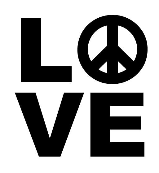 Car Decals - Car Stickers | Volcom Peace Sign Car Decal | AnyDecals.com