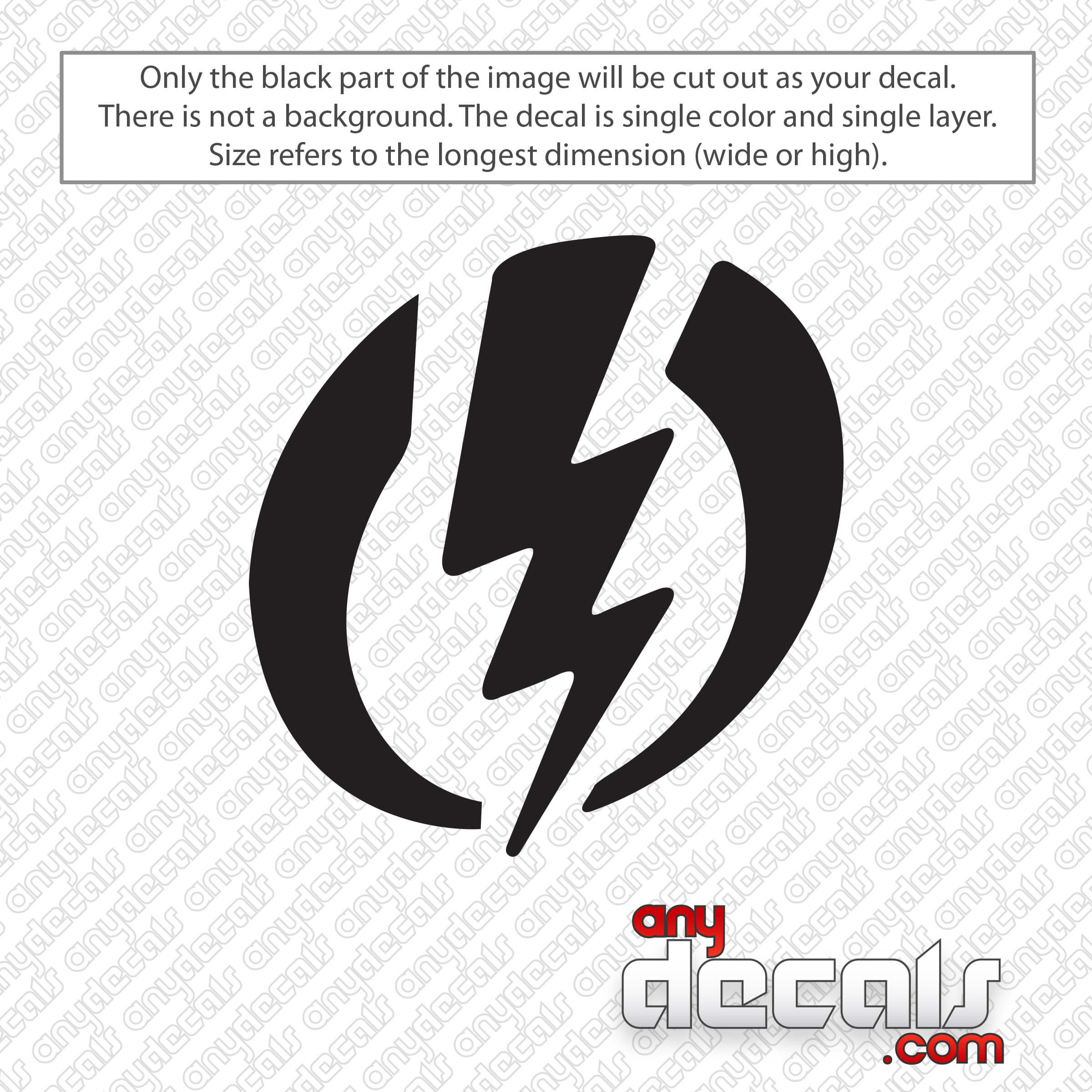 Lincoln Electric Logo Decal Sticker - AnyDecals.com