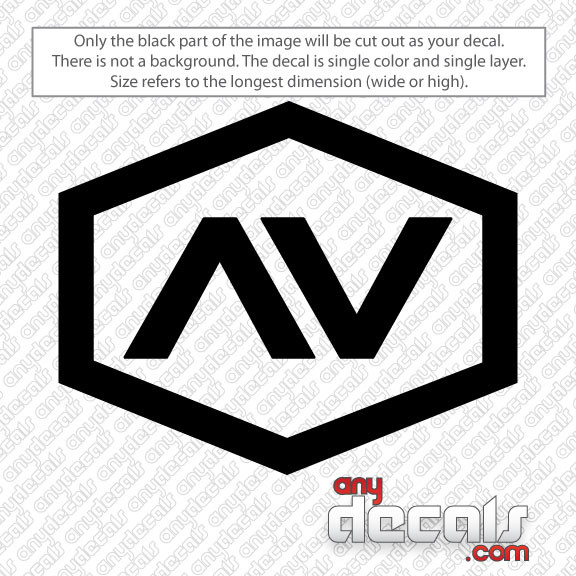 Car Decals - Car Stickers | VA Car Decal | AnyDecals.com
