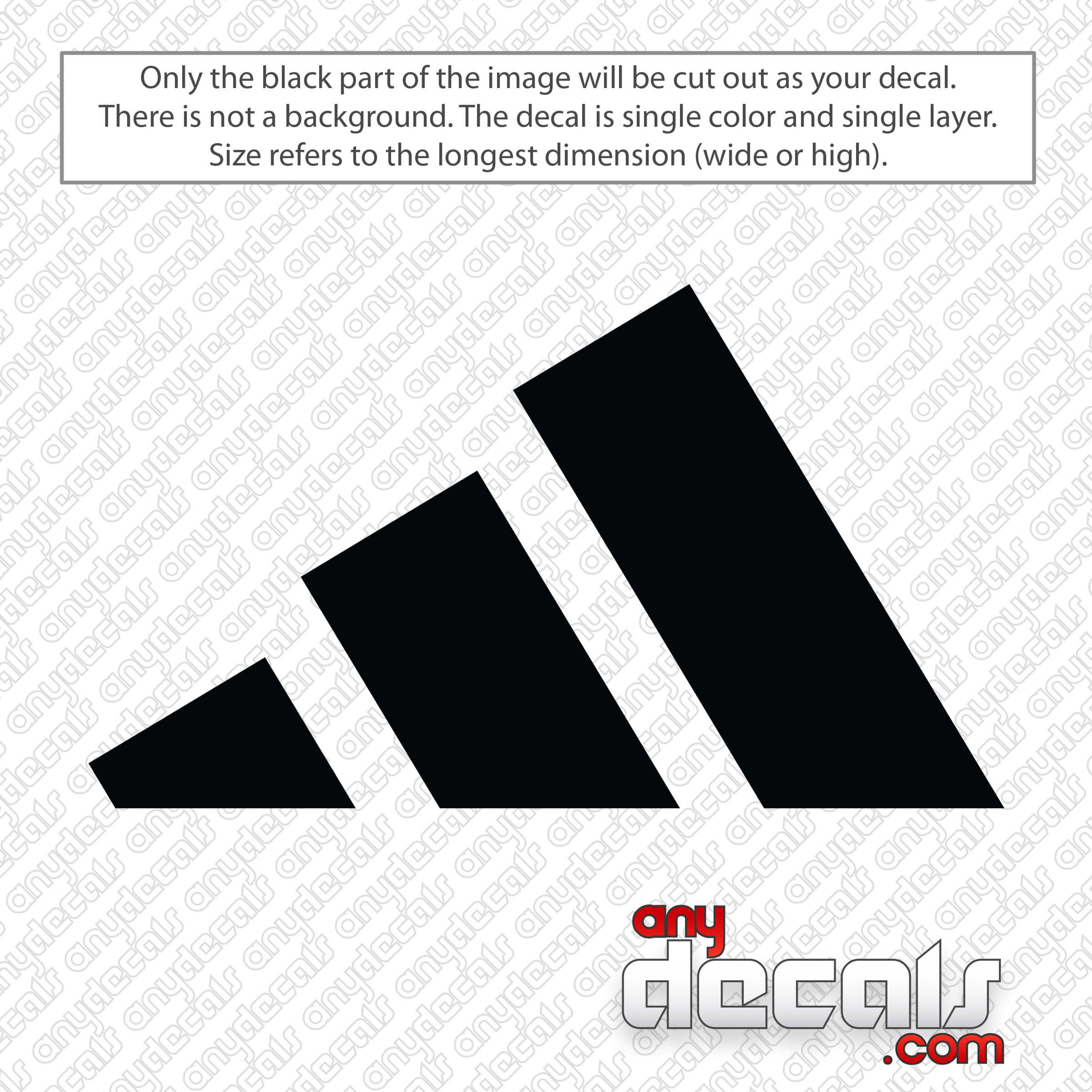 Adidas Trefoil Logo Decal Sticker