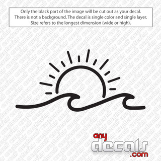 Compass Decal Sticker - AnyDecals.com