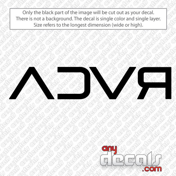 Car Decals - Car Stickers | RVCA Car Decal | AnyDecals.com - Car Decals ...