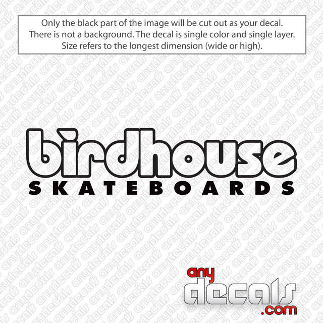 Sims Skateboards Logo Decal Sticker - AnyDecals.com
