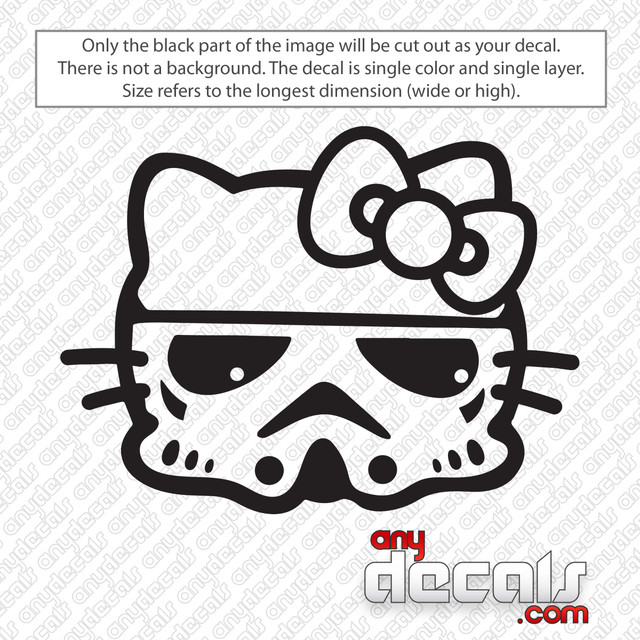 Star Wars Storm Trooper Decal Sticker - AnyDecals.com