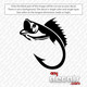 Huk Performance Fishing Decal Sticker - AnyDecals.com