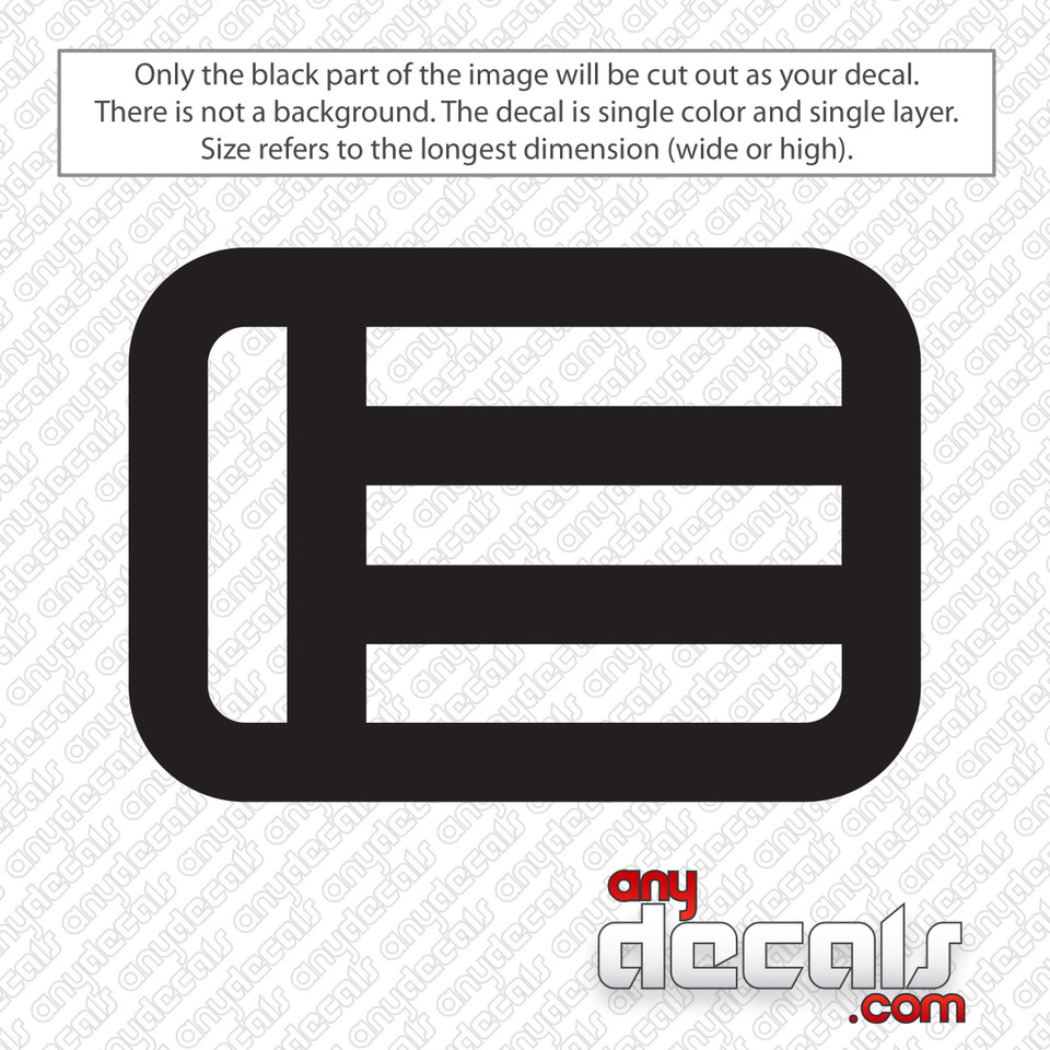 Star Wars Ancient Sith Symbol Decal Sticker - AnyDecals.com