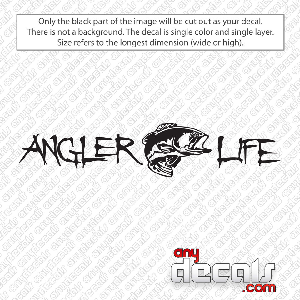 Huk Performance Fishing Decal Sticker - AnyDecals.com