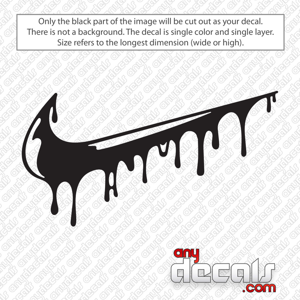 Adidas Drip Logo Decal Sticker - AnyDecals.com