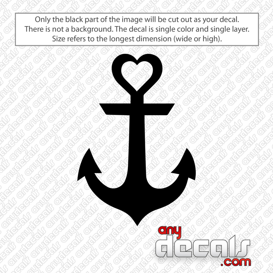 Gun Heart Trigger Decal Sticker - AnyDecals.com
