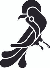 Animal Car Decals - Car Stickers | Bird Car Decal 2 | AnyDecals.com