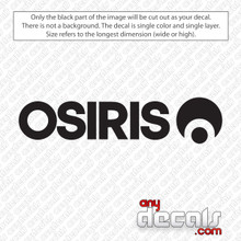 Osiris Logo Decal Sticker - AnyDecals.com