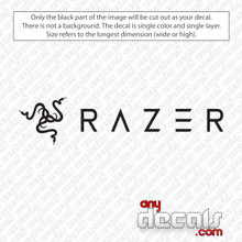 Razer Logo Decal Sticker - AnyDecals.com