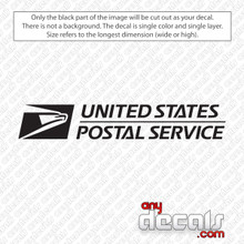 USPS Mail Decal Sticker - AnyDecals.com