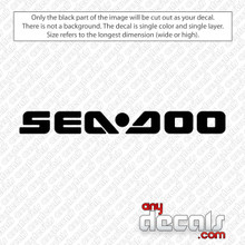 Sea Doo Logo Decal Sticker - AnyDecals.com