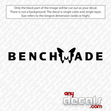 Benchmade Logo Decal Sticker - AnyDecals.com