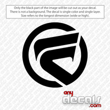 Flow Bindings Logo Decal Sticker - AnyDecals.com