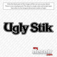 Ugly Stik Logo Decal Sticker - AnyDecals.com