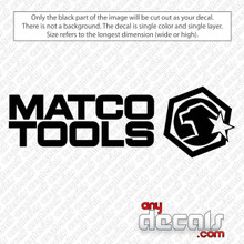 Matco Tools Logo Decal Sticker - AnyDecals.com