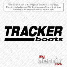 Tracker Boats Logo Decal Sticker - AnyDecals.com