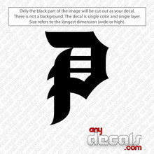 Primitive Skate Emblem Decal Sticker - AnyDecals.com