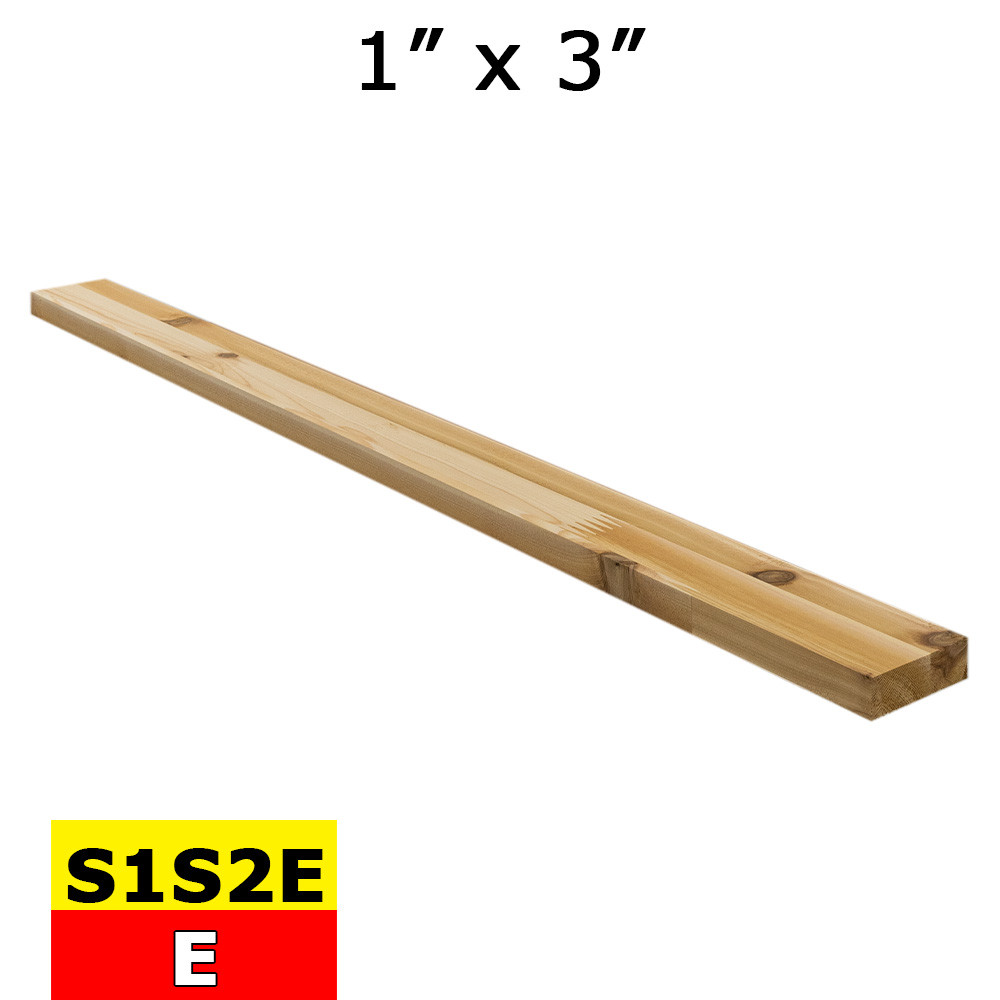 1x6 Engineered Western Red Cedar Board - S1S2E - Timber Build